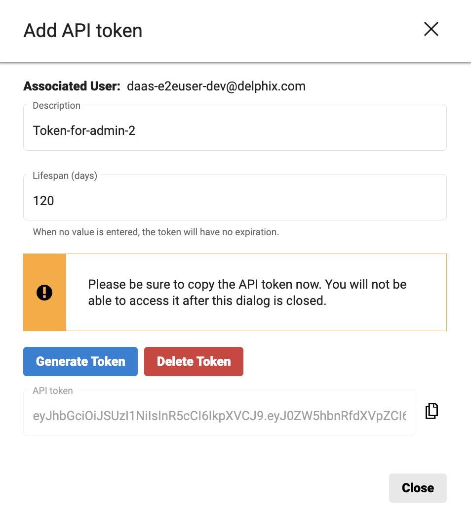Programmatic Access To Dcs Api Tokens 